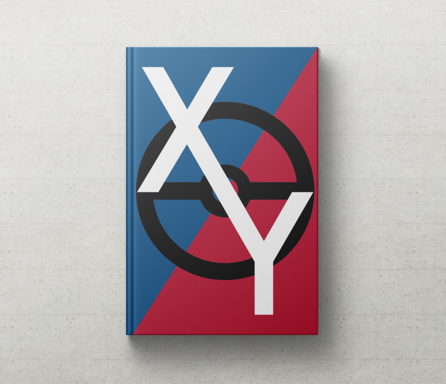 X/Y Book Cover – Key of Light Design